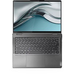Lenovo Yoga 7i 2-in-1 Laptop, 14" 2.2K Touchscreen, Intel 12th Evo Platform 10-Core i5-1235U, 8GB LPDDR5 RAM, 512GB SSD, Intel Iris Xe Graphics, Thunderbolt, Backlit KB, FP, Win11 H, W/Stylus Pen