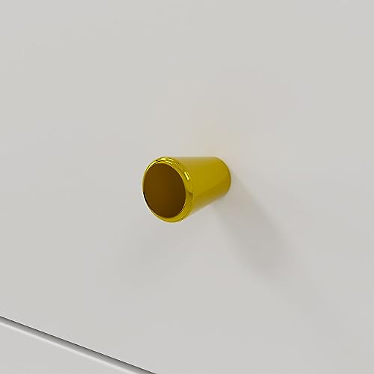 FAMAPY Chest of Drawers 8-Drawer Dresser, Wide Storage, Metal Handles and Legs, Wood Dresser for Bedroom White (55.1”W x 15.7”D x 31.5”H)