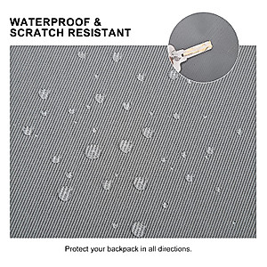 WindTook Travel Laptop Backpack for Men Casual Daypack with USB Charging Port School College Computer Book Bag Fit for 15 Inch Notebook, Gray