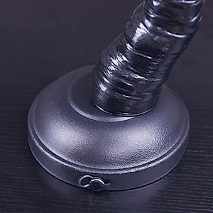 LIGHTSHARE 24-inch Halloween Willow Tree LED Bonsai Night Light,80 LED Lights, Battery Powered or DC Adapter(Included) for Home, Festival,Nativity, Party, and Christmas Decoration, Purple & Orange