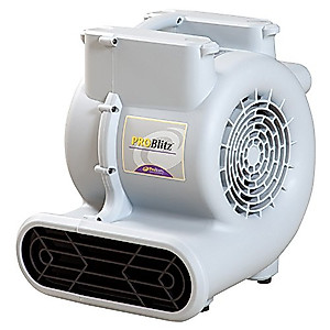 ProTeam 107132 ProBlitz Air Mover Fan, Utility Fan, Carpet Dryer, High Velocity Blower Fan , Grey