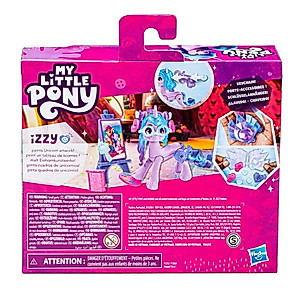 My Little Pony: Make Your Mark Toy Cutie Magic Izzy Moonbow - 3-Inch Hoof to Heart Pony with Surprise Accessories, Kids Ages 5 and Up