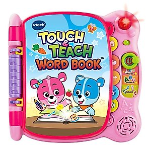 VTech Touch and Teach Word Book, Pink