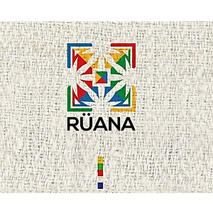 Ruana Hemp Backpacks Lightweight 100% Natural Hemp Cotton Fabric Casual Daypack Multipurpose Handmade Bag For Travel, Hiking, Yoga, Picnic (Green, 38 cm W x 45 cm L)