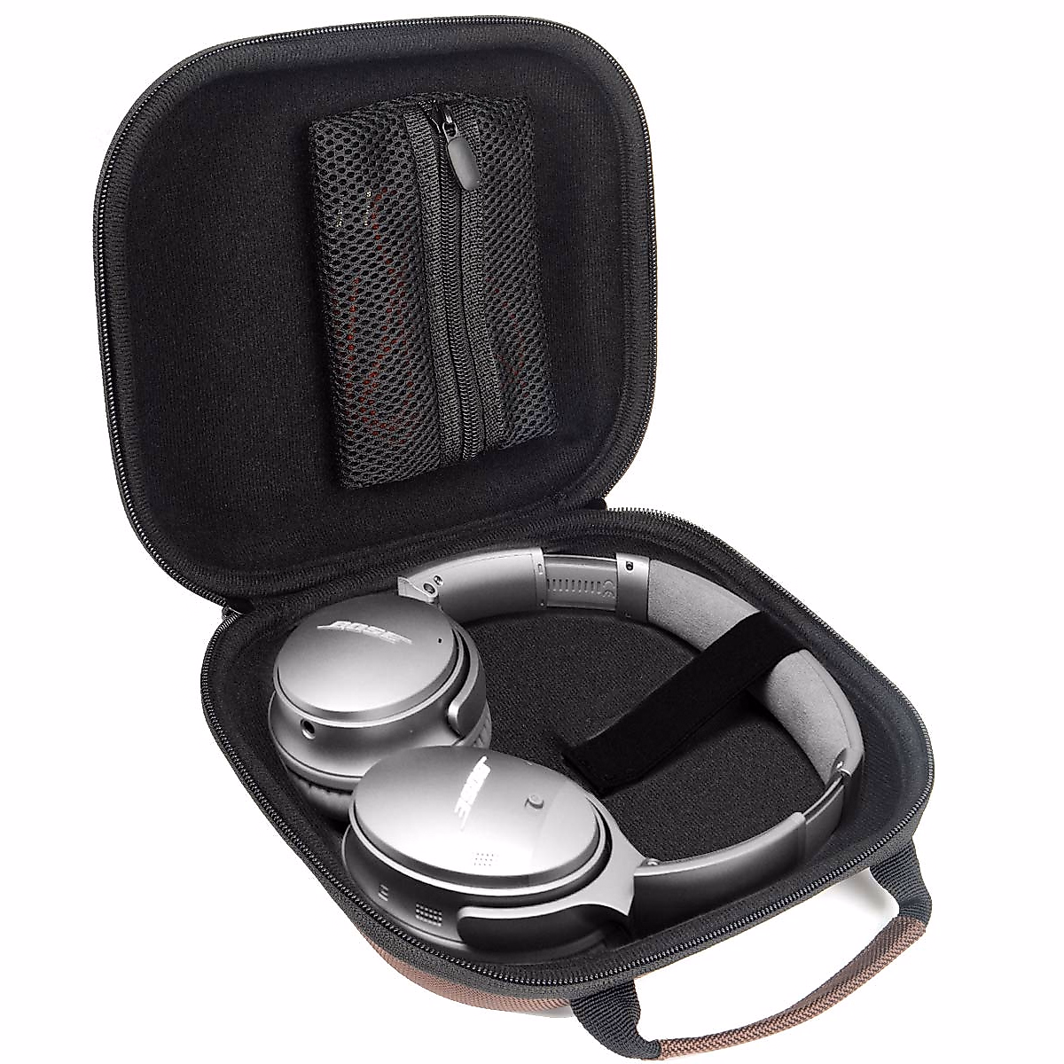 Headphone Case for Sony WHCH710N, WH-XB900N Wireless Noise Canceling Extra Bass Headphones, CH700N, XB950N1, Meh Pocket, Handle, Secure Strap