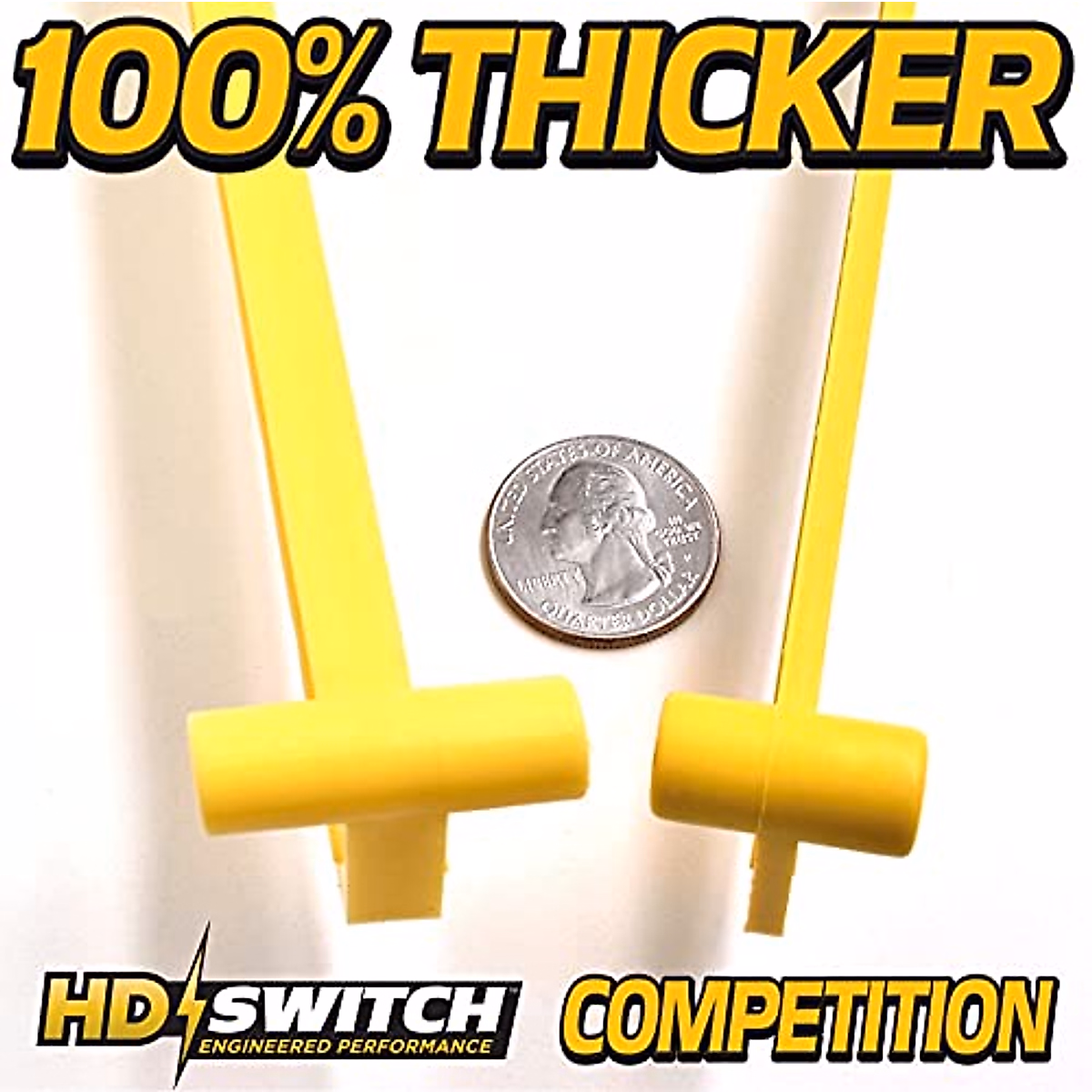 HD Switch - OEM Upgrade - Deck Blade Leveling Leveler Gage Gauge for John Deere Toro Exmark Scag Hustler Bad Boy Husqvarna Craftsman Dixon Troy-Bilt Lawn Mower Garden Tractors Zero Turn Lawnmowers