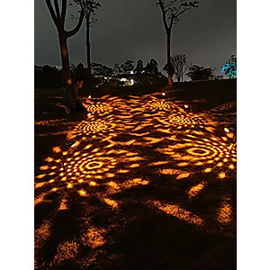 Solar Pathway Lights 2 Pack IP65 Outdoor Garden Waterproof Path Lights, 2 Modes with Auto On/Off Landscape Lights for Lawn Yard Walkway Driveway Holiday Decoration Lighting