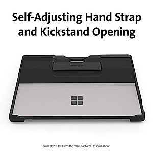 Kensington Surface Pro 7 Rugged Case - Surface Pro 7, 7+, 6, 5, 4 (K97951WW), Black