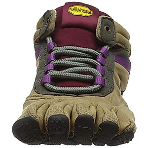 Vibram Five Fingers Women's Trek Ascent Insulated Trail Hiking Shoe (39 EU/8-8.5, Khaki/Grape)