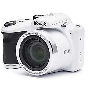 Kodak AZ401-WH PIXPRO 16MP Digital Camera, 3", White