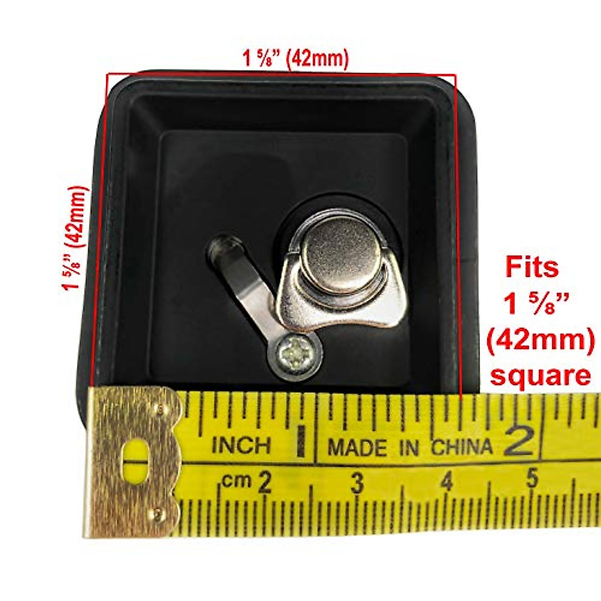 DaVoice 42mm Tripod Quick Release Plate Head Mounting Parts Replacement for Ambico V-0554, Promaster 6100 6160 7100 FW29T, Vivitar V3000 Hakuba S-4500 S-6000 Velbon Sherpa 200R 800R Tripod Mount 1 5/8