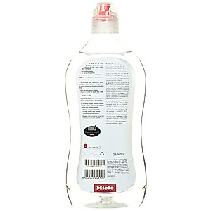 Miele Original Dishwasher Rinse Aid, for Optimal Drying and Sparkling Finish with Glass Protection Formula, 17 oz