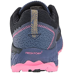 New Balance Women's Fresh Foam X Hierro V7 Trail Running Shoe, Night Sky/Vibrant Pink/Black, 9