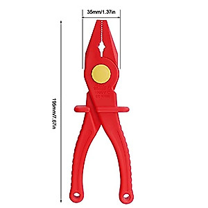 Labor-saving Insulated Electrician Knife Pliers 1000V Insulated with Anti-burn Glass Fiber for Hand Tools