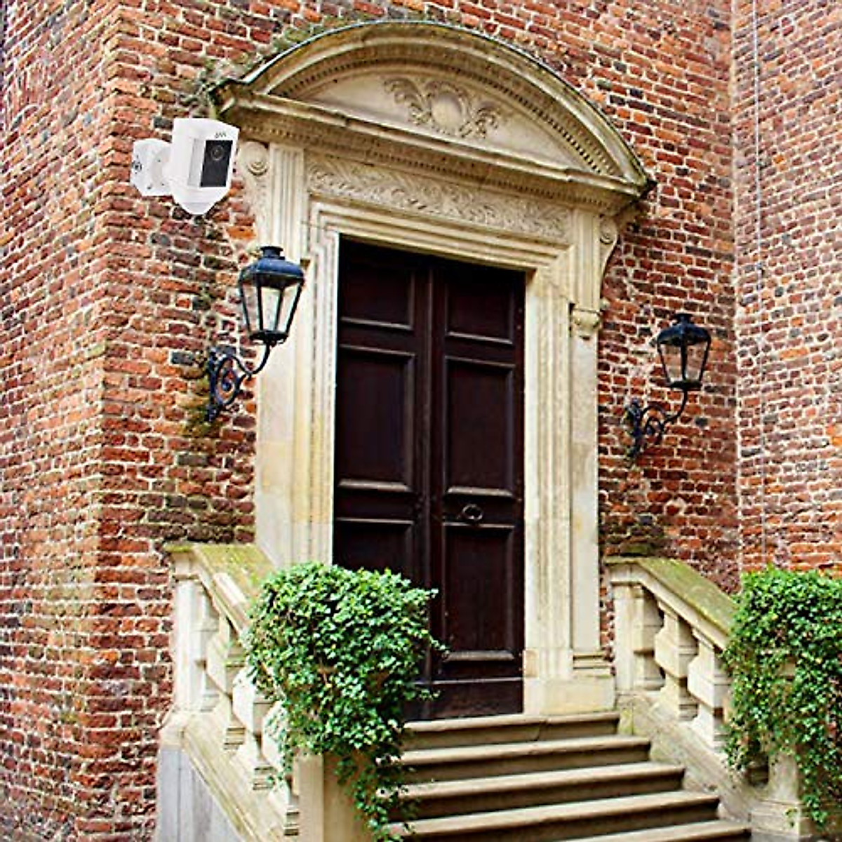 ALERTCAM Adjustable Angle Indoor/Outdoor Mount for Ring Spotlight Cam Wired, Ring Spotlight Cam Battery, Ring Spotlight Cam Plus/Pro, Aluminum Alloy Material (1Pack, White)