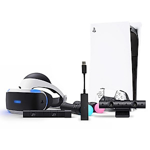 Lenpos PSVR Adapter for PS4 Camera Adapter Cable on PS5, Play PS VR on PS5 PlayStation 5, Converter Connecting Cable for PS4 PSVR to PS5 Console