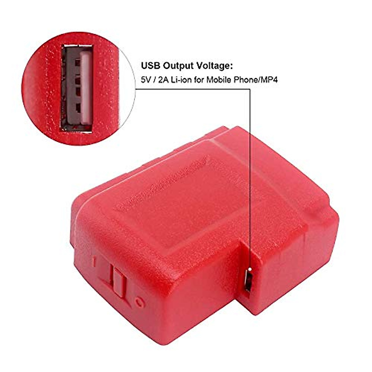 DSANKE Compatible with USB Charger Adapter,Compatible with 18V Adapter 49-24-2371 - Phones iPads Charger Adapter