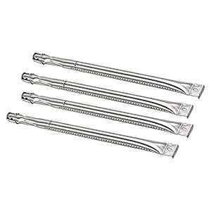 S1620A (4-Pack) 18 Inch Stainless Steel Burner Replacement for Kenmore Gas Grill Model 146.23674310 146.23675310 640-05057350-0 640-05057351-8, Outdoor Gourmet FSODBG1200 FSODBG1202 FSODBG1204