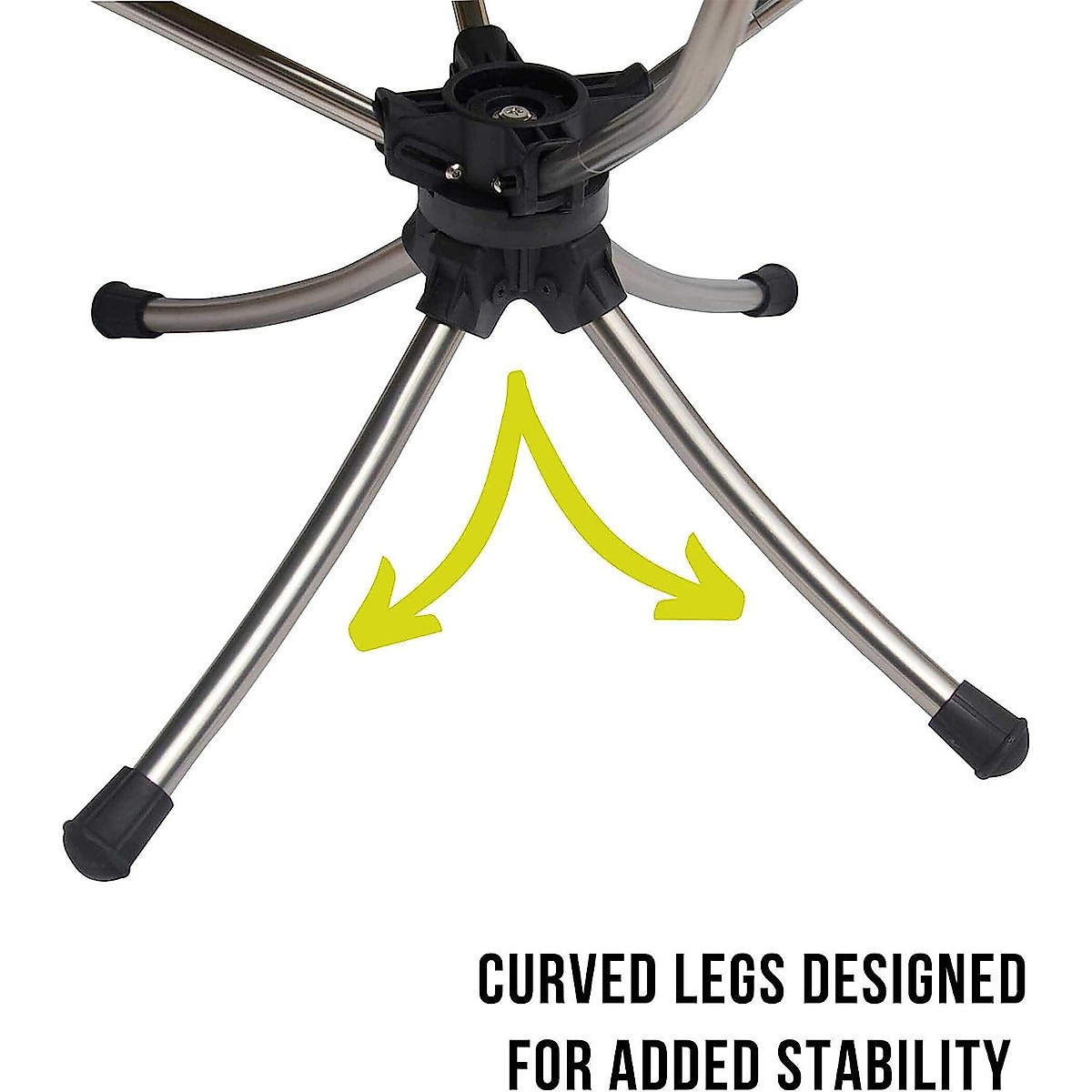 Lightspeed Outdoors Tall Swivel Camp Chair, Outdoor Seating, Blue