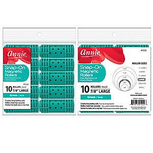 Snap On Magnetic Rollers - Large