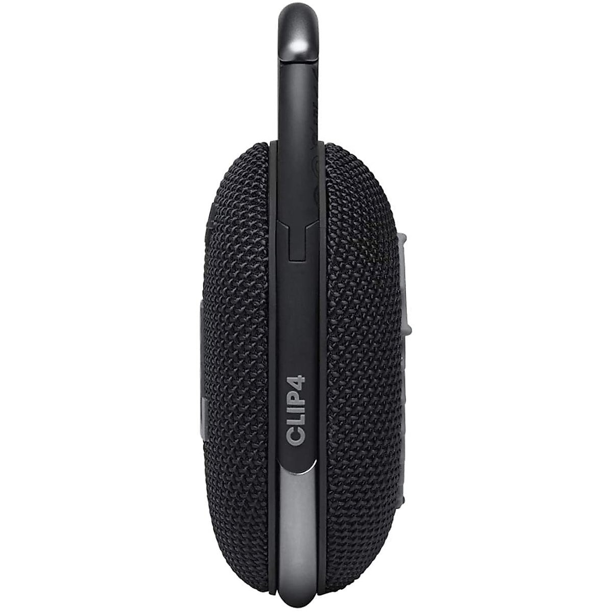 JBL Clip 4 Portable Bluetooth Wireless Speaker Bundle with divvi! Protective Hardshell Case - Black