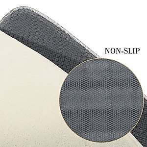 Bealando Funny Cute Colorful Smiley Bathroom Rug,Fluffy Bath Mat,Rectangular Soft Microfiber Blanket Surface,Non-Slip,Machine Washable,Bedroom,Living Room, Bathroom Decor,16"x24"