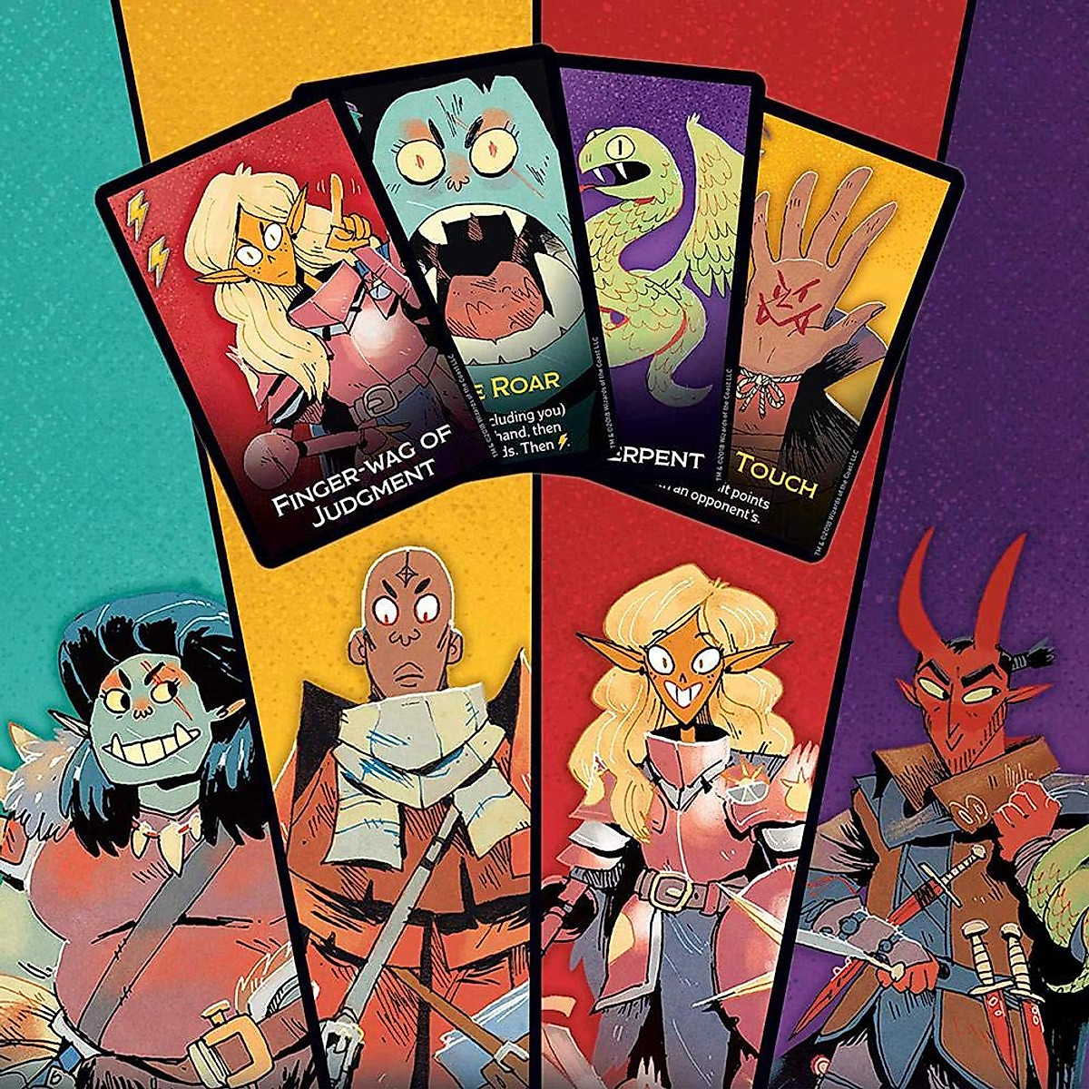 Dungeons & Dragons Dungeon Mayhem | Dungeons & Dragons Card Game | 2–4 Players, 120 Cards