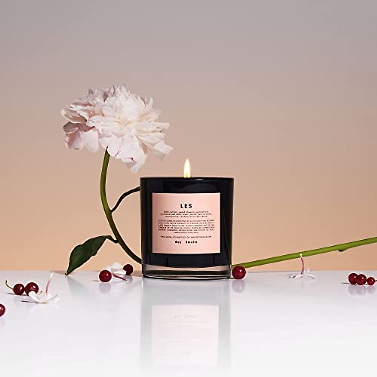 Les Boy Smells Candle | 50 Hour Long Burn | Coconut & Beeswax Blend | Luxury Scented Candles for Home (8.5 oz)