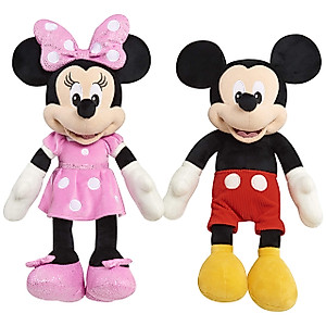 Disney Junior Mickey Mouse Large 19-inch Plush Mickey Mouse, Officially Licensed Kids Toys for Ages 2 Up by Just Play