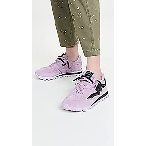 Marc Jacobs Women's The Teddy Jogger Sneakers, Arctic Dusk, Purple, 6 Medium US