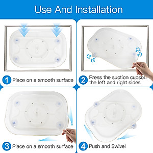 Lazy Susan Turntable Organizer for Refrigerator,Lazy Susan for Fridge 15.67'' Clear Fridge Organizer Storage,Lazy Susan for Pantry, Cabinet, Table,Kitchen, Countertop