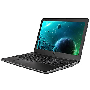 HP ZBook 15 G3 Workstation Laptop, 15.6" FHD (1920x1080) Screen, Core i7-6700HQ 2.6GHz, Up to 3.5GHz, AMD FirePro W5170M 2GB, 16GB RAM, 512GB SSD, Backlit Keyboard, Windows 10Pro (Renewed)