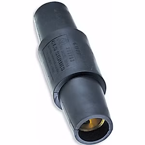 Marinco CDFF-A CLS Cam Type, Series 16, 400 Amp Female to Female Coupler (F-F) - Black (A)