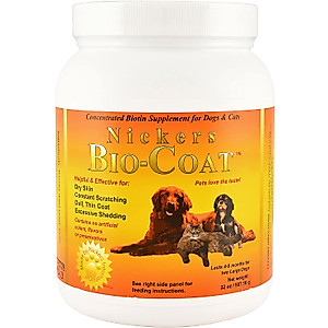 Bio-Coat Concentrated Biotin Supplement For Dogs and Cats 32 oz by Nickers