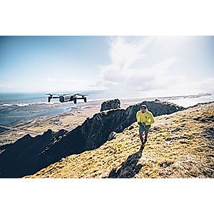 Parrot PF728000 ANAFI Drone, Foldable Quadcopter Drone with 4K HDR Camera, Compact, Silent & Autonomous, Realize your shots with a 180° vertical swivel camera, Dark Grey