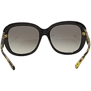 COACH HC8207-544911 Sunglasses LI634 BLACK/DARK VINTAGE TORTO Non-Polarized 57mm