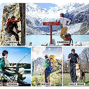 TRGPSG Men's Hiking Pants, Outdoor Work Cargo Pants Workwear WG4F CP Camo 38