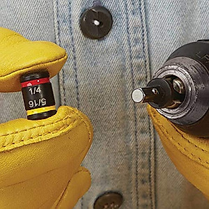 Malco IMSHMLC C-RHEX Cleanable, Reversible 4-inch Magnetic Hex Chuck Driver (1 per Pack)