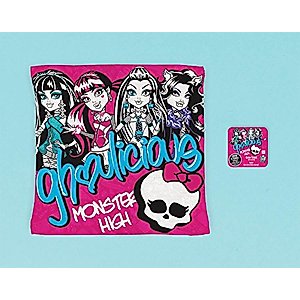 amscan Monster High Grow Towel - 1 Pc., Multicolor, 9 2/5"