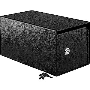 Mountable Cash Drop Box with Tamper-Proof Slot. Great as a Key Depository Or Deposit Safe for Hotels, Apartments Or Retail. Highly Secure Thick Steel and Key Lock! Pre-Drilled for Easy Wall Mounting!