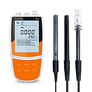 Bante 900P Portable pH/Conductivity/Dissolved Oxygen Meter | Multiparameter Water Quality Meter | for Measuring pH, ORP, Ion, Conductivity, TDS, Salinity, Resistivity, Dissolved Oxygen