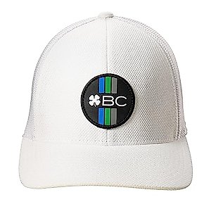 Black Clover Bugatti Adjustable White with BC Patch Hat