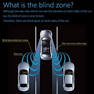 EWAY Car Microwave Blind Spot Radar Detectors Sensor System Auto Safety Monitoring Assistant BSD LCA ODW RCTA for SUVs Trucks RVs