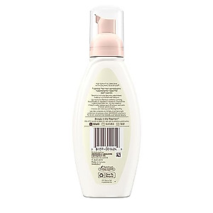 Aveeno Ultra-Calming Foaming Cleanser & Makeup Remover Facial Cleanser with Calming Feverfew, Face Wash for Dry & Sensitive Skin, Hypoallergenic, Fragrance-Free & Non-Comedogenic, Unscented, 6 Fl Oz
