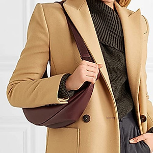 XPONNI Y2k Sling Bags for Women Y2k Crossbody Sling Bags for Women Small Sling Bag Leather Sling Bags for Women (wine red)