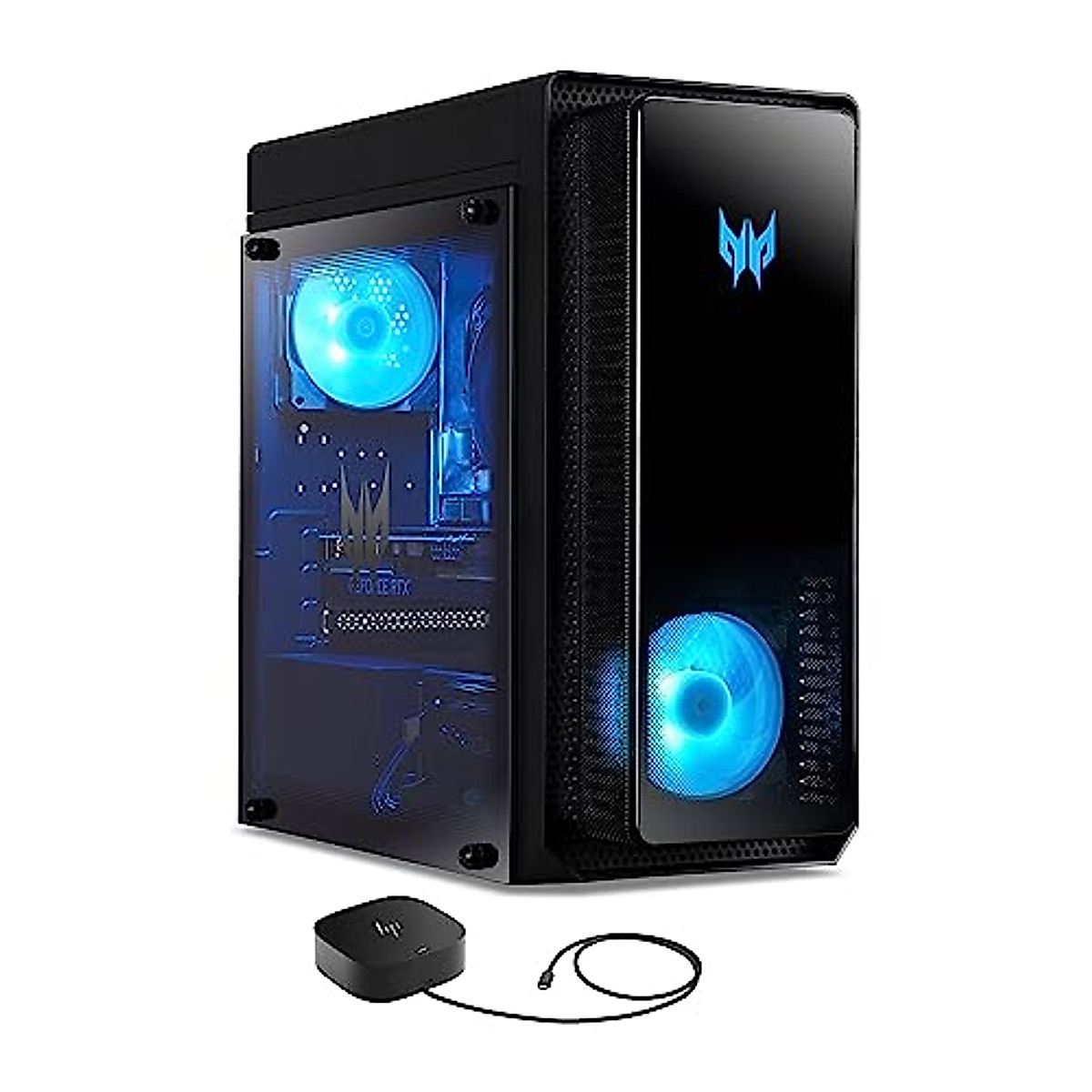 Acer Predator Orion 3000 Gaming & Entertainment Desktop PC (Intel i7-12700F 12-Core, 32GB RAM, 512GB m.2 SATA SSD + 3TB HDD (3.5), GeForce RTX 3070, WiFi, Win 11 Pro) with G5 Essential Dock