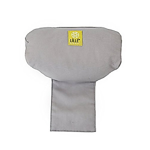 LÍLLÉbaby Ergonomic Washable Infant Pillow for Baby Carrier, Grey