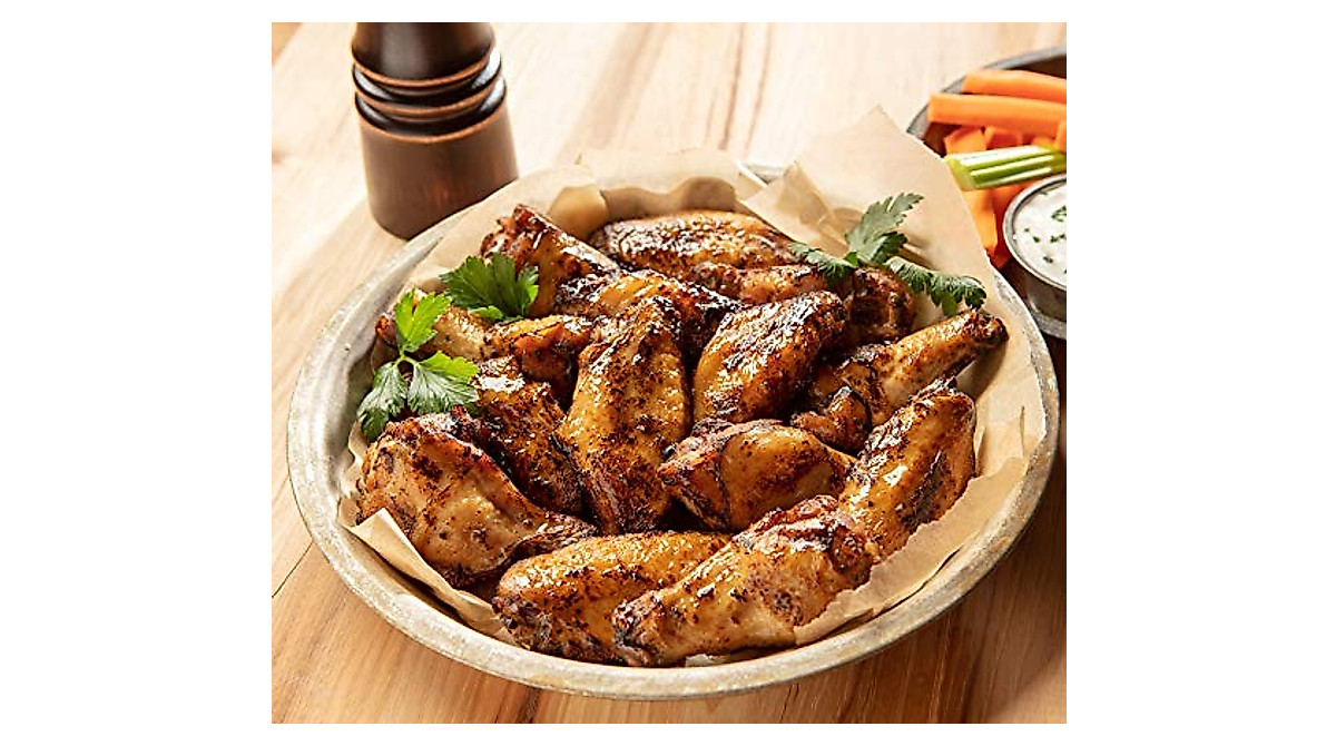 Burgers' Smokehouse Chicken Wings - 6 lb Variety Pack | Fully Cooked