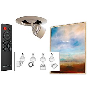 Method Lights ML-Direct Plus Screw in Picture Light LED, Home Improvement Light Fixture Ready & Art Studio
