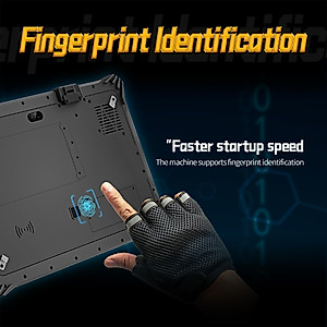 DORLAND EX Tablet12,12.2" Rugged Tablet,6300mAh+700mAh Dual Battery, Windows 10/11 Touchscreen Tablet PC,Intel i5 8E-Cores CPU 8GB RAM+128GB ROM,USB 3.0, Micro HDMI, 8MP +2MP Camera,Black